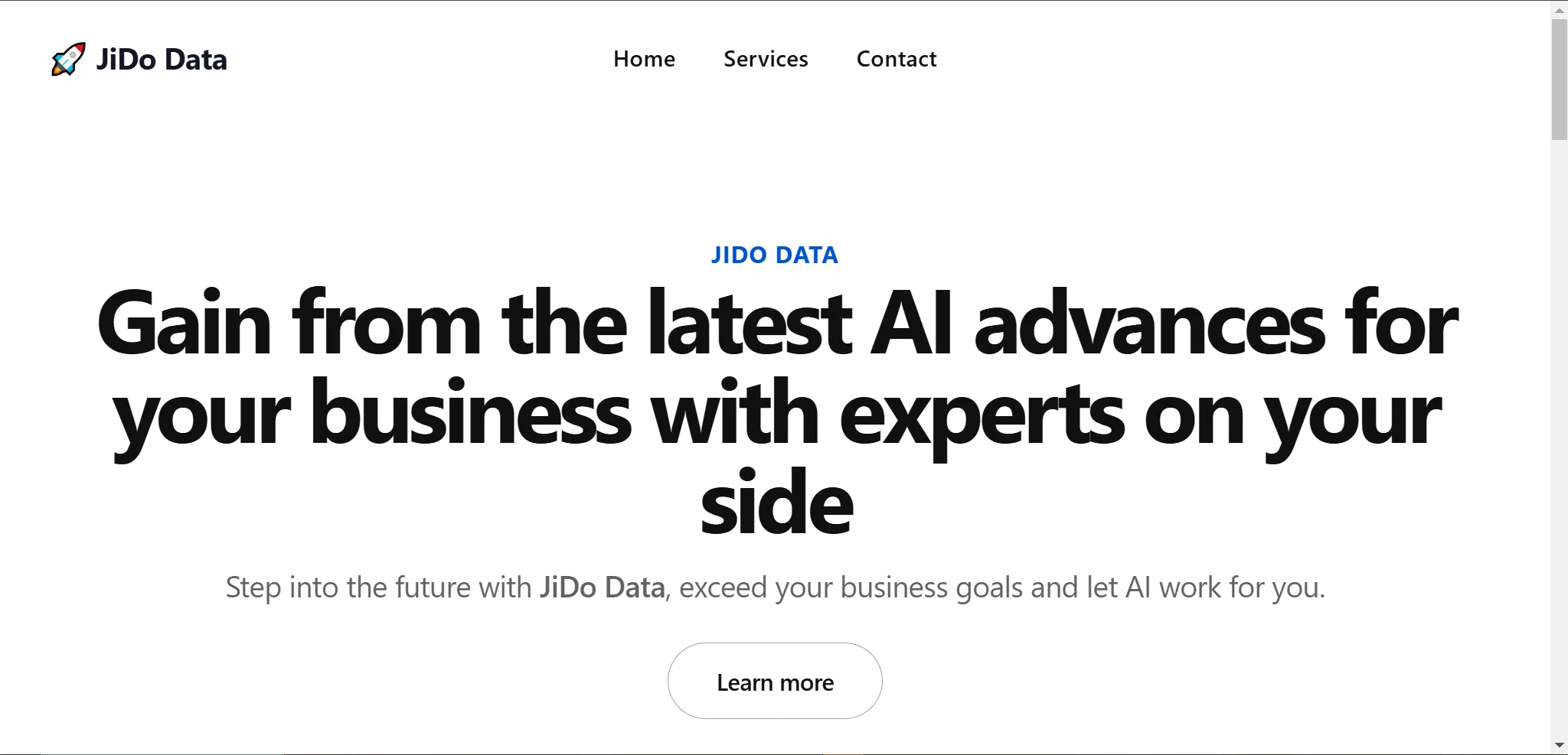 JiDo Data - Practical AI Solutions for Business — JiDoData